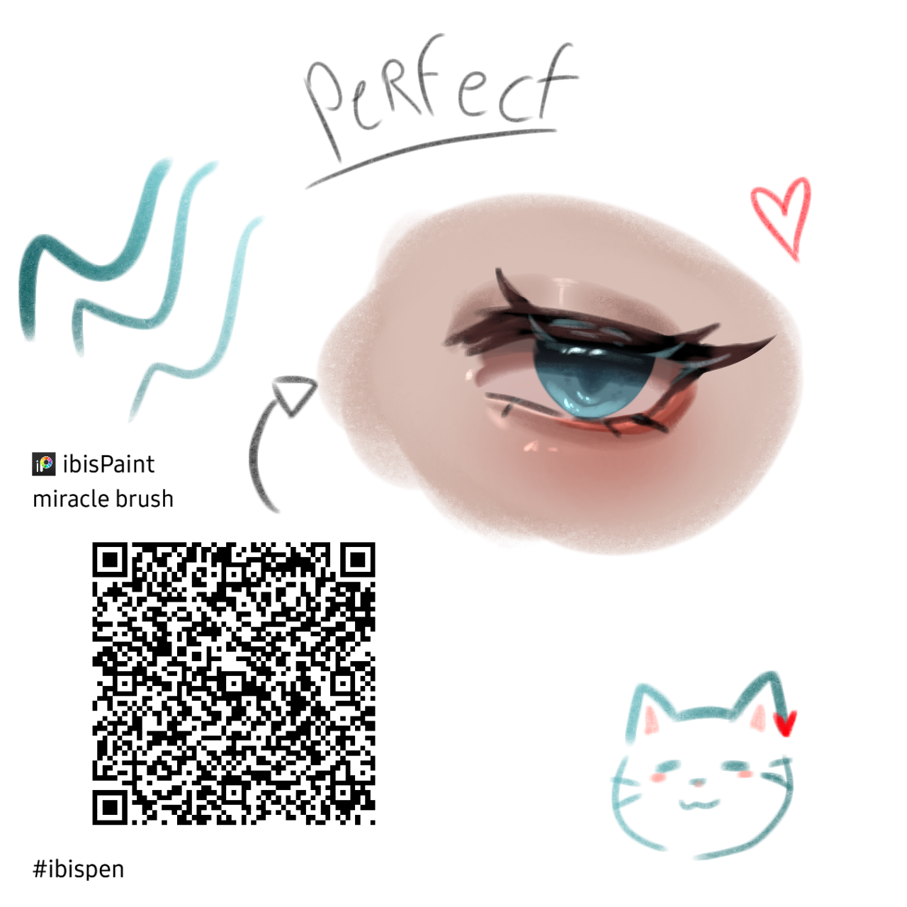 miracle brush show case qr code - ibisPaint