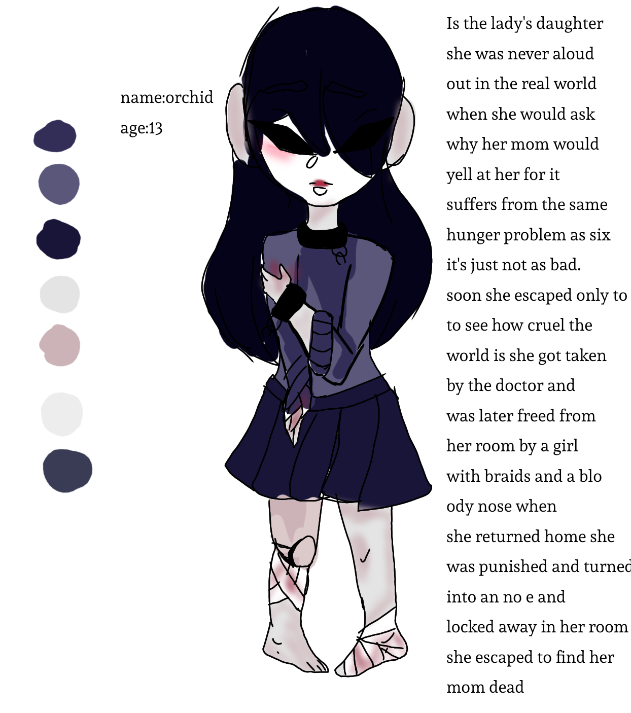 little nightmares oc - ibisPaint