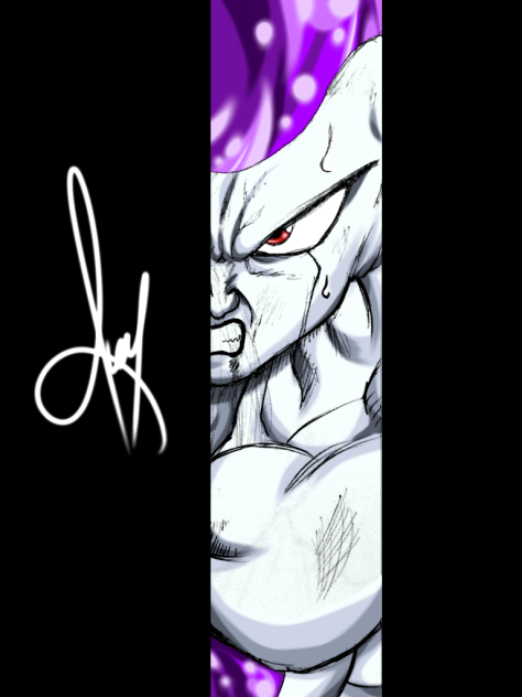 Frieza speedpaint (undamaged version) - ibisPaint