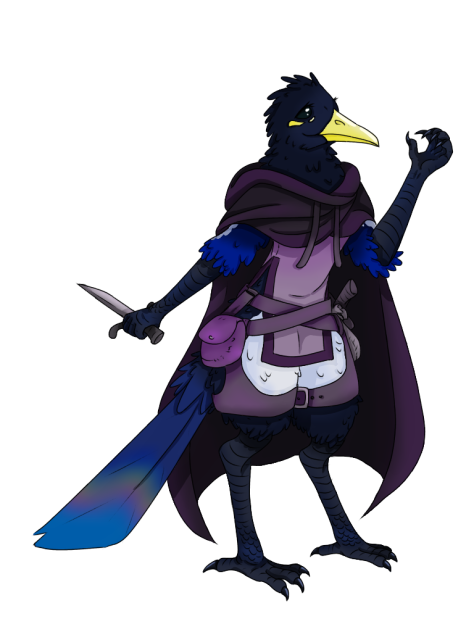 magpie kenku - ibisPaint