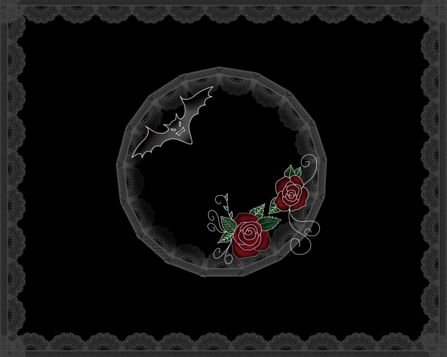 gothic frame🦇 - ibisPaint