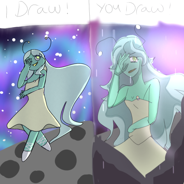 alien girl (character not by me) - ibisPaint