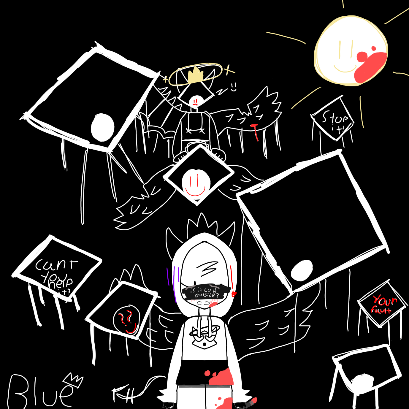 Is it cold outside - ibisPaint