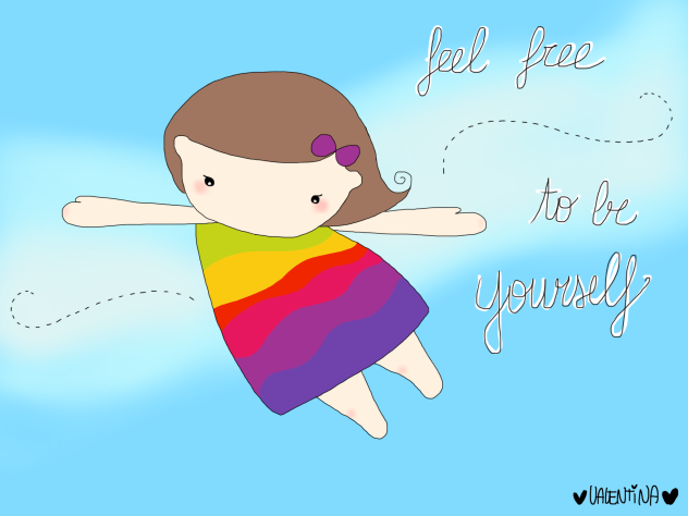 August 20, 2012 - Feel free to be yourse - ibisPaint