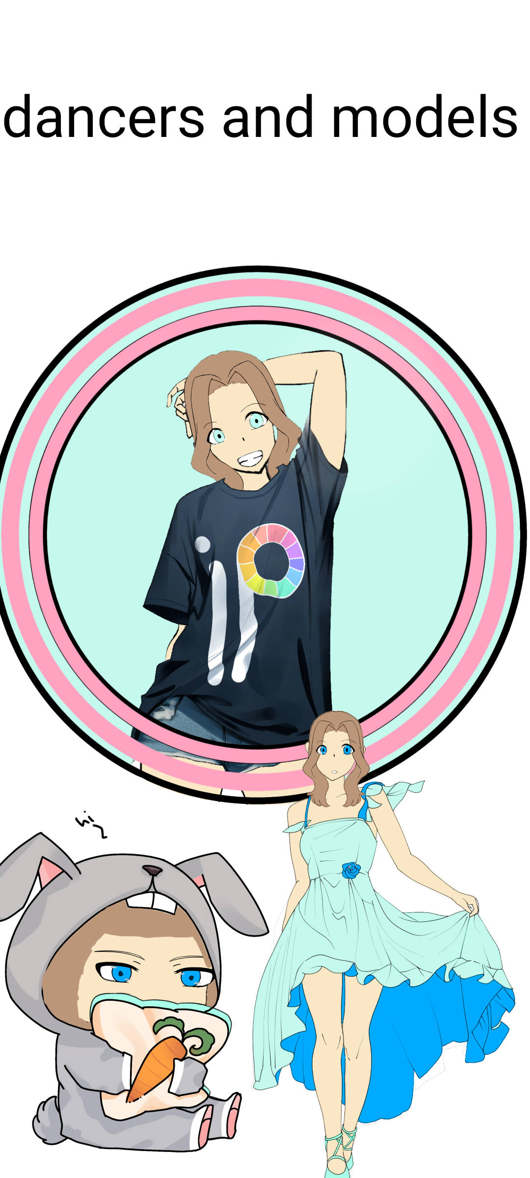 dancers and models - ibisPaint