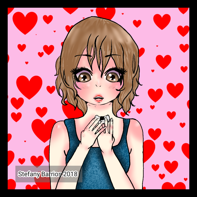 comiendo soy feliz - ibisPaint