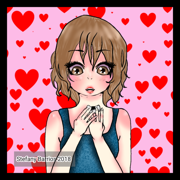 comiendo soy feliz - ibisPaint