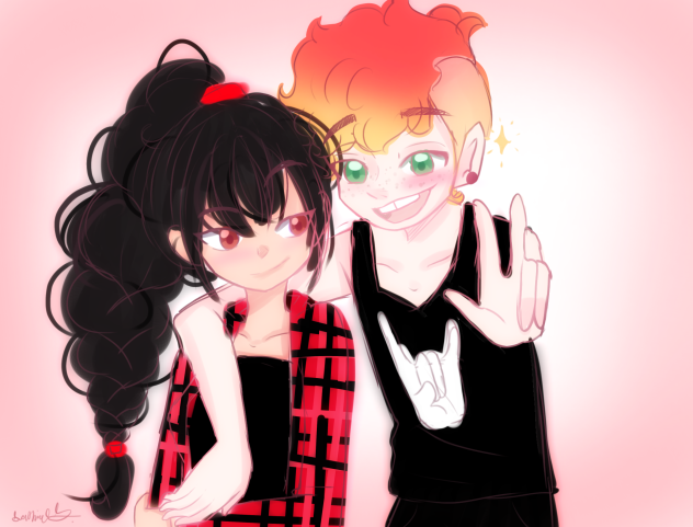 Rocky and Miranda - ibisPaint