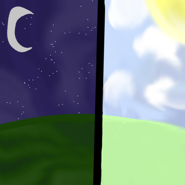 Night and Day - ibisPaint