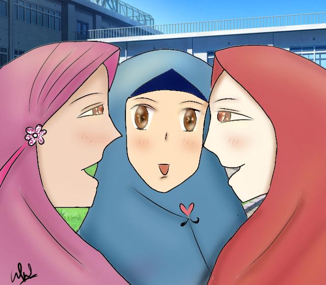 Best Friends until in Jannah - ibisPaint