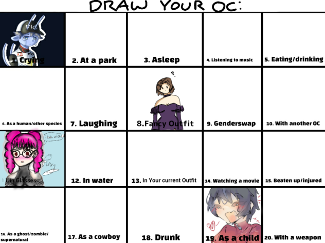 Creative OC Collab - ibisPaint