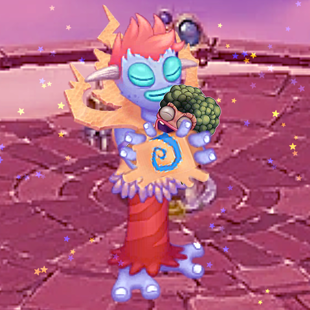 Dof Galvana hugging baby Oaktopus - ibisPaint