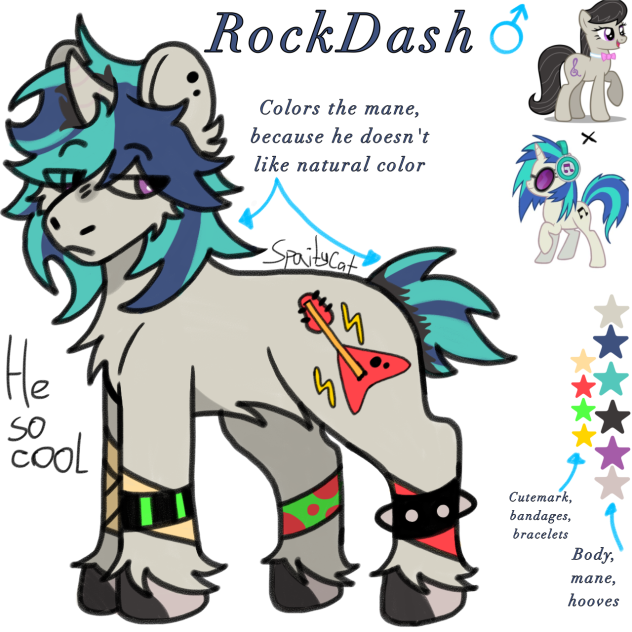 MLP. Octavia x Vinyl - ibisPaint