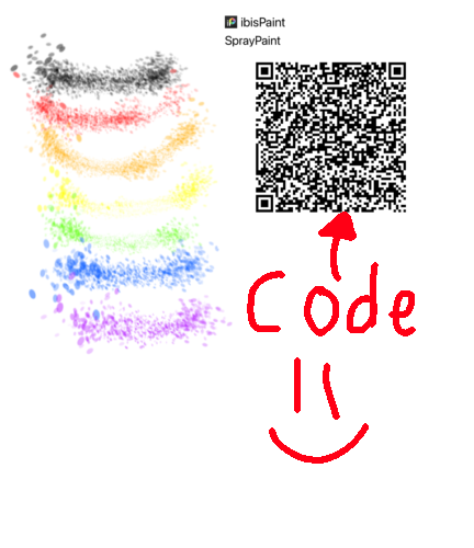 spray paint brush - ibisPaint