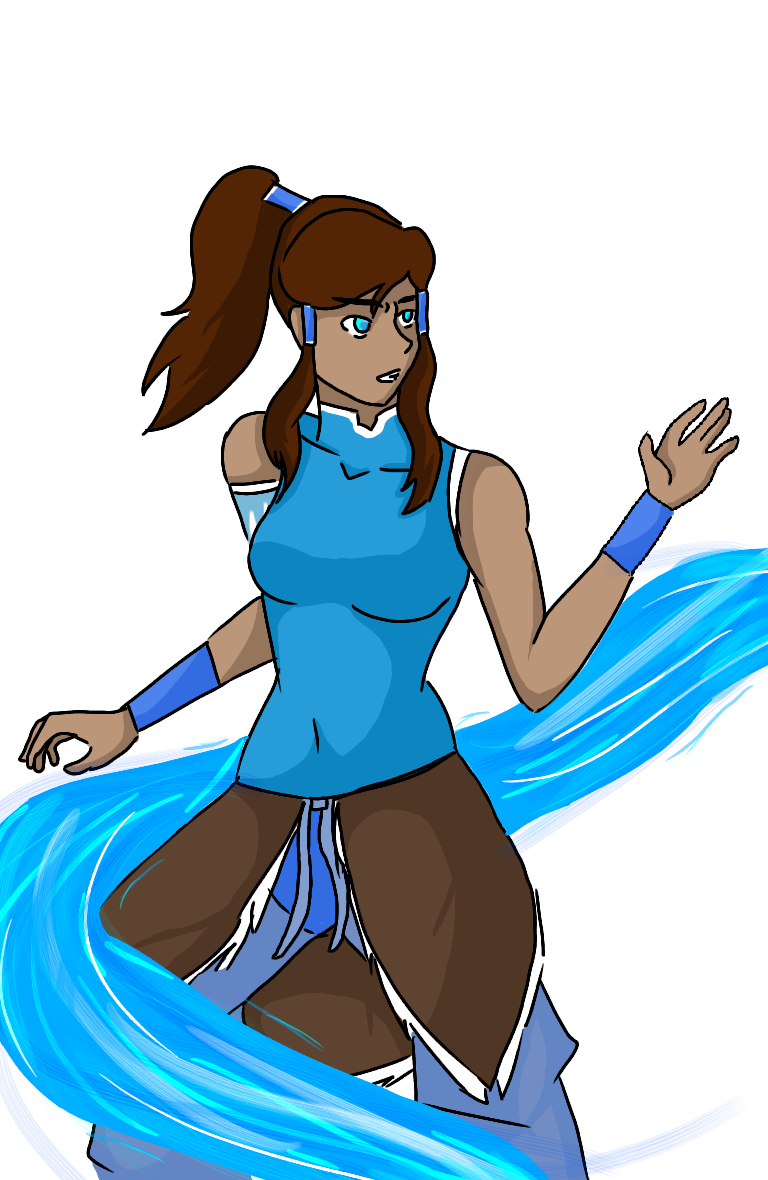 Korra waterbender - ibisPaint