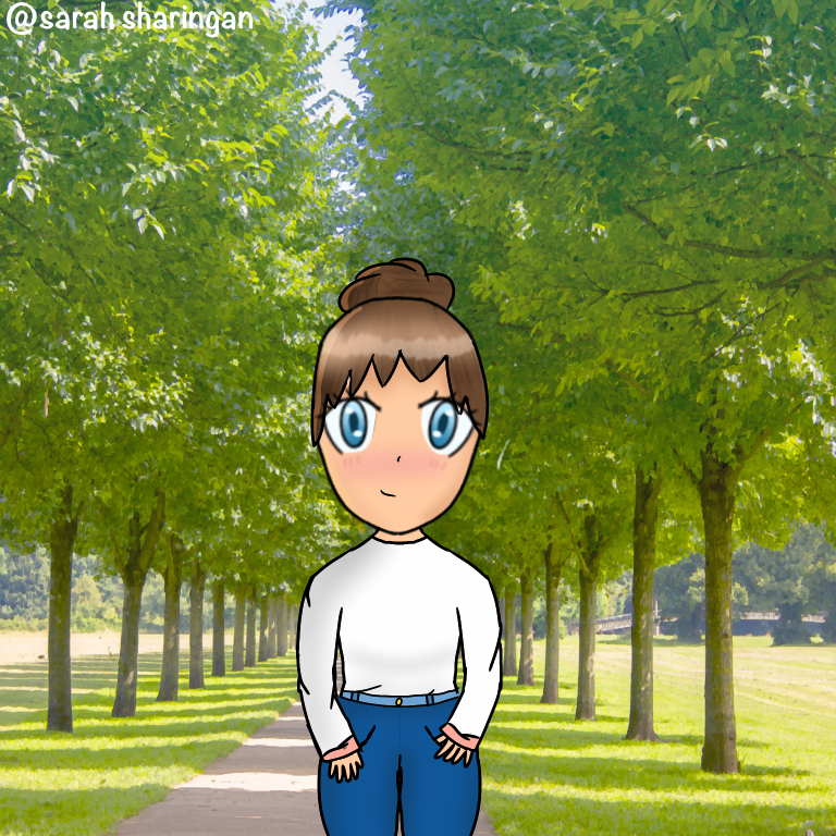 🌟 anime girl taking a walk 🌟 - ibisPaint