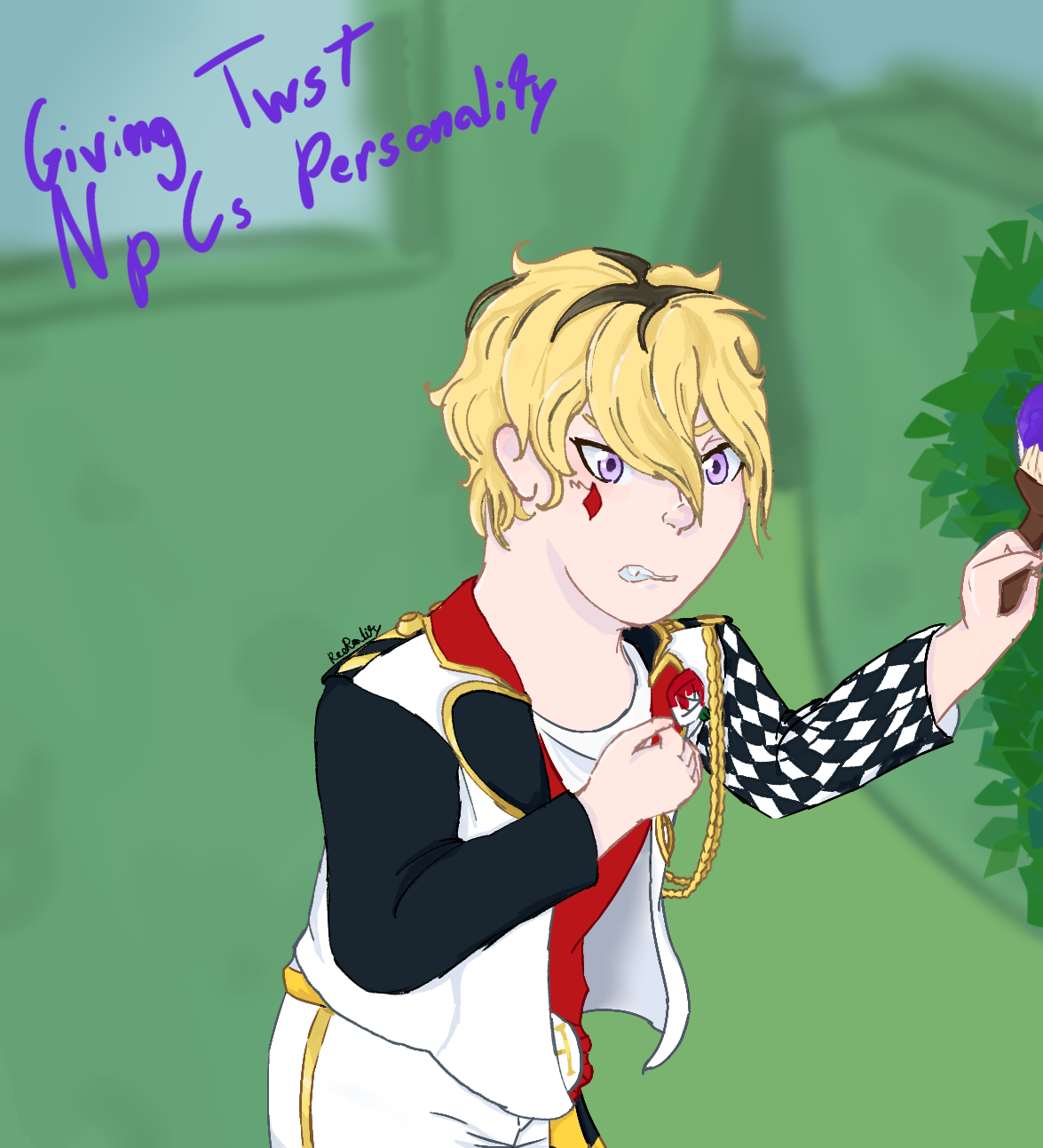 Giving TWST NPCs personality - ibisPaint
