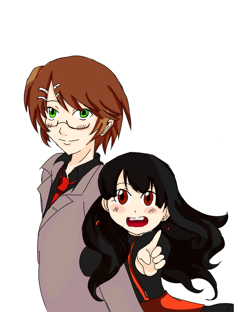 shiro y tsuki - ibisPaint