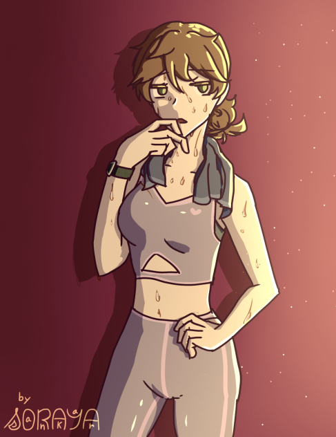 Working out - ibisPaint