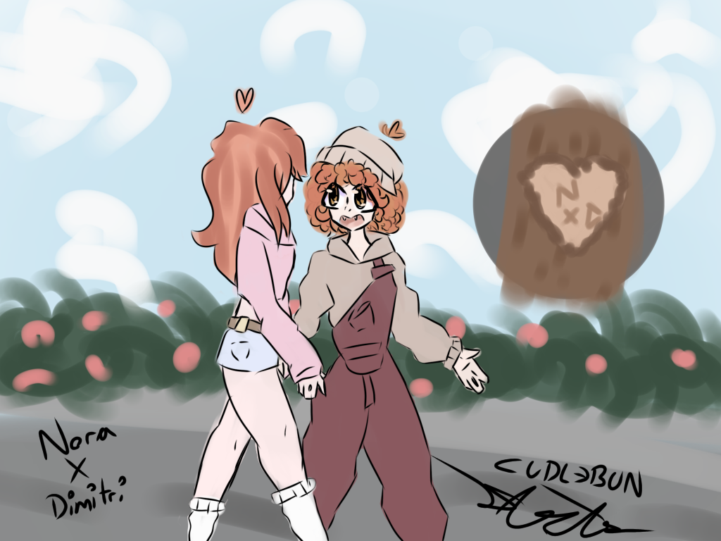 Nora And Dimitri Fanart - ibisPaint