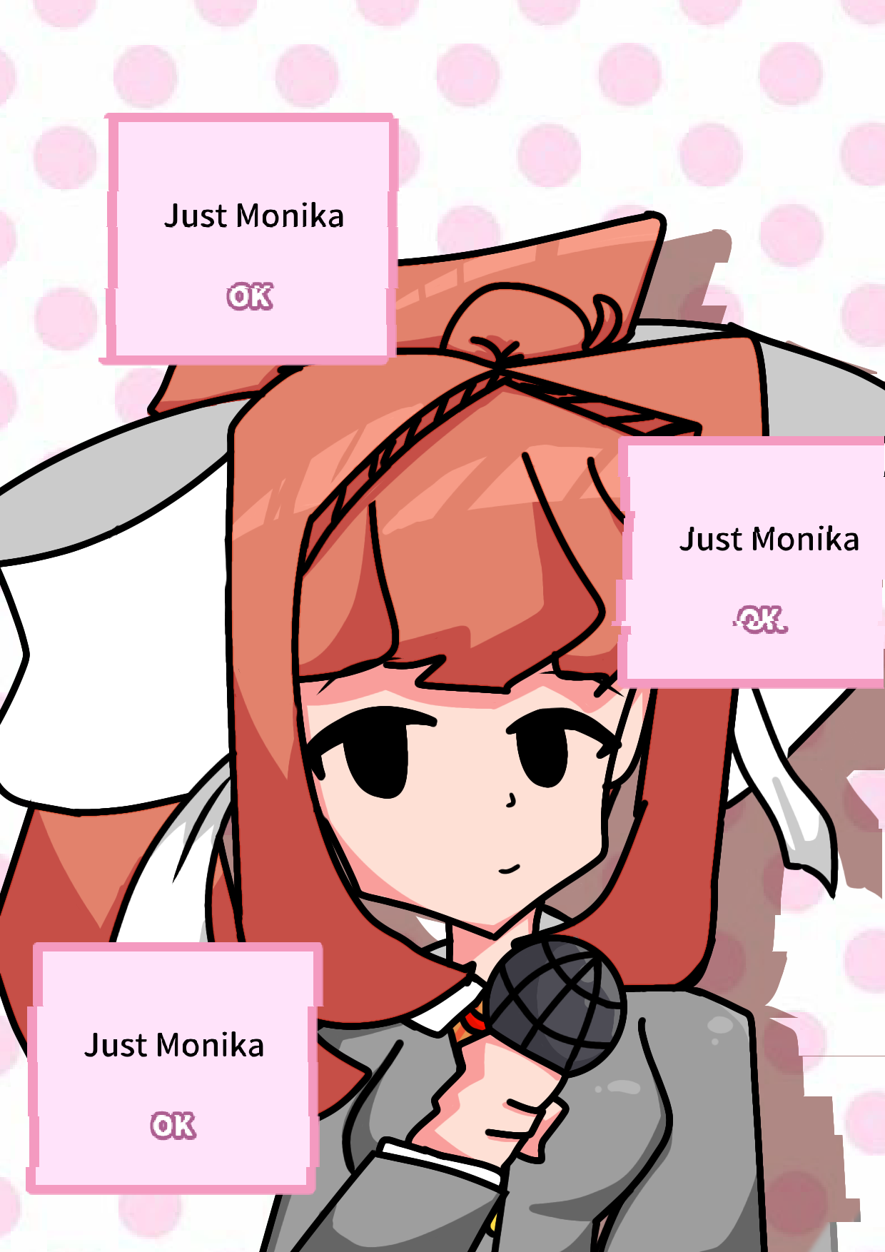 Monika ddlc - ibisPaint