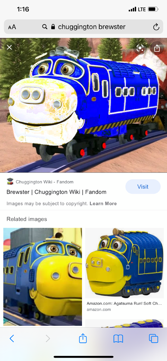 Me as a Chuggington character - ibisPaint