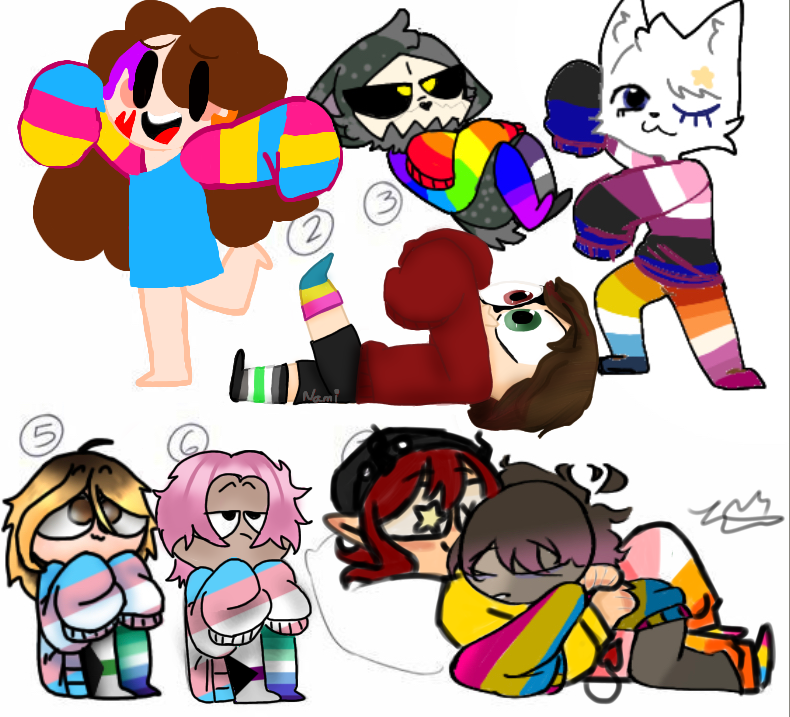 More rainbows - ibisPaint
