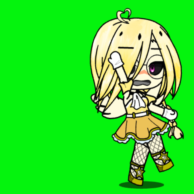 Chica - fnaf - gacha club - ibisPaint