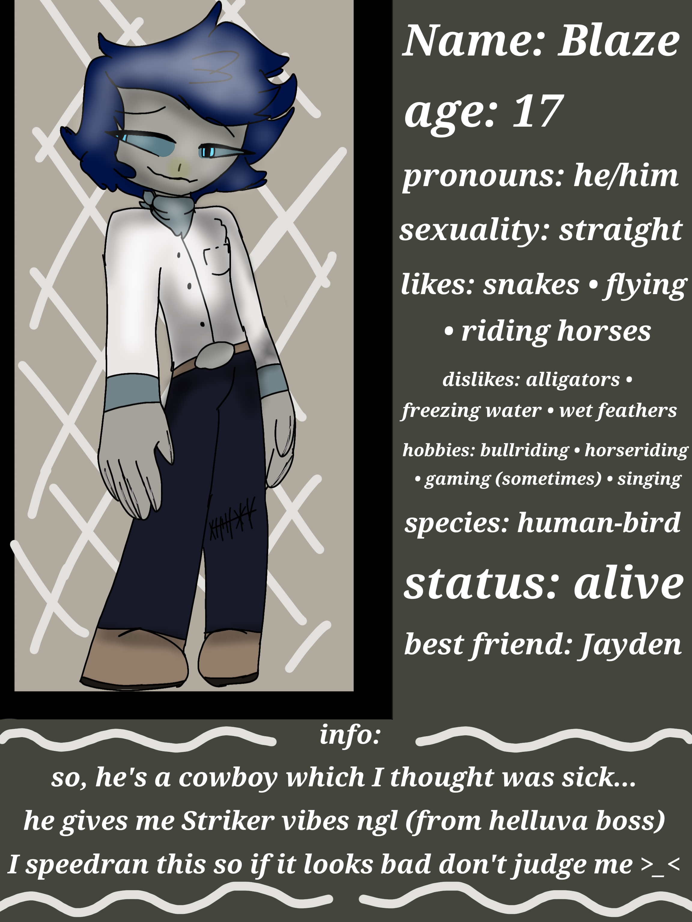 Blaze OC ಡ⁠ ͜⁠ ⁠ʖ⁠ ⁠ಡ - ibisPaint