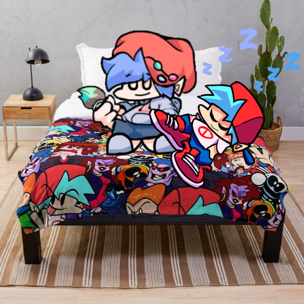 FNF Soft BF FNF BF Sleeping IbisPaint