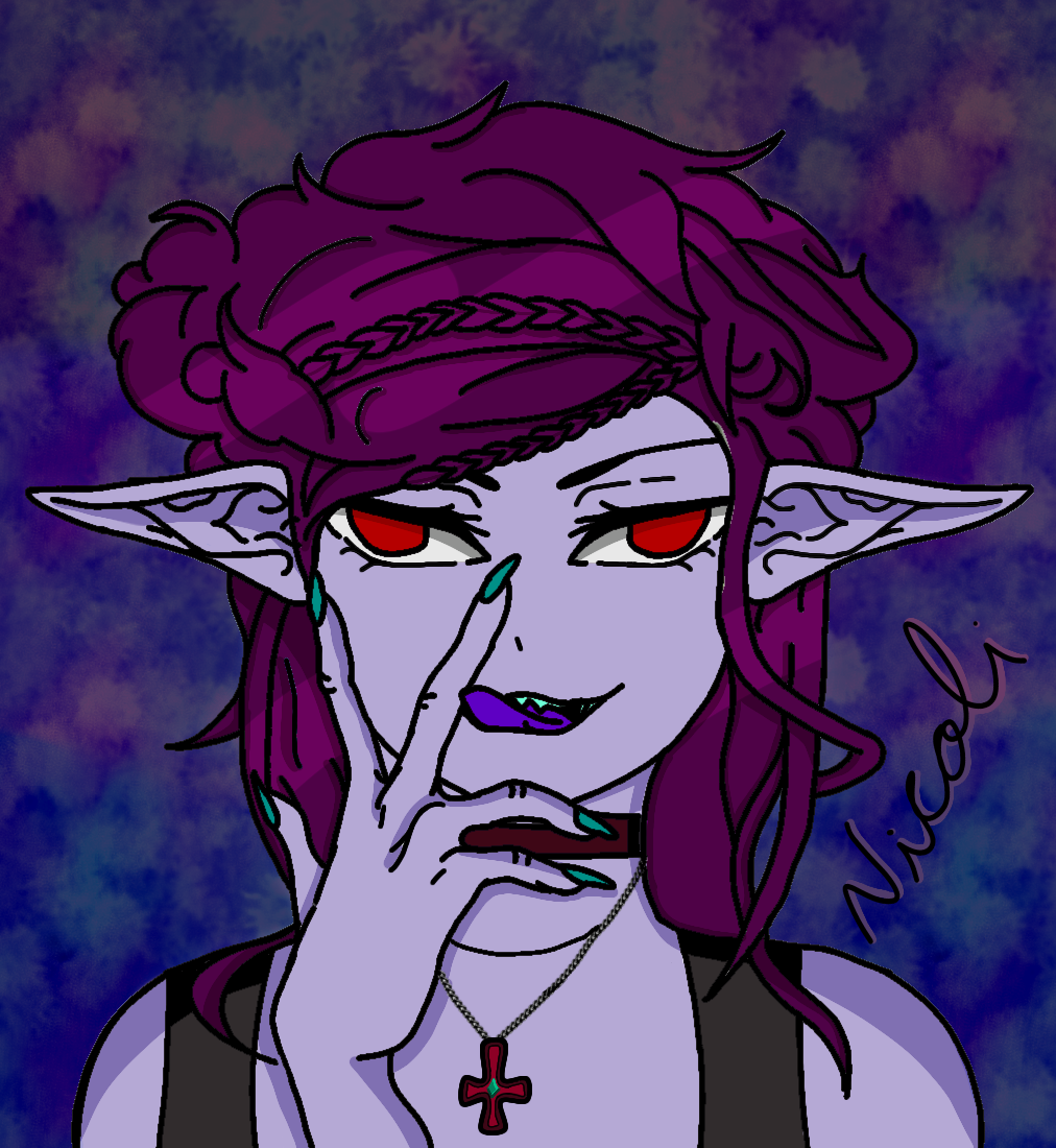 Elfa Maligna - ibisPaint