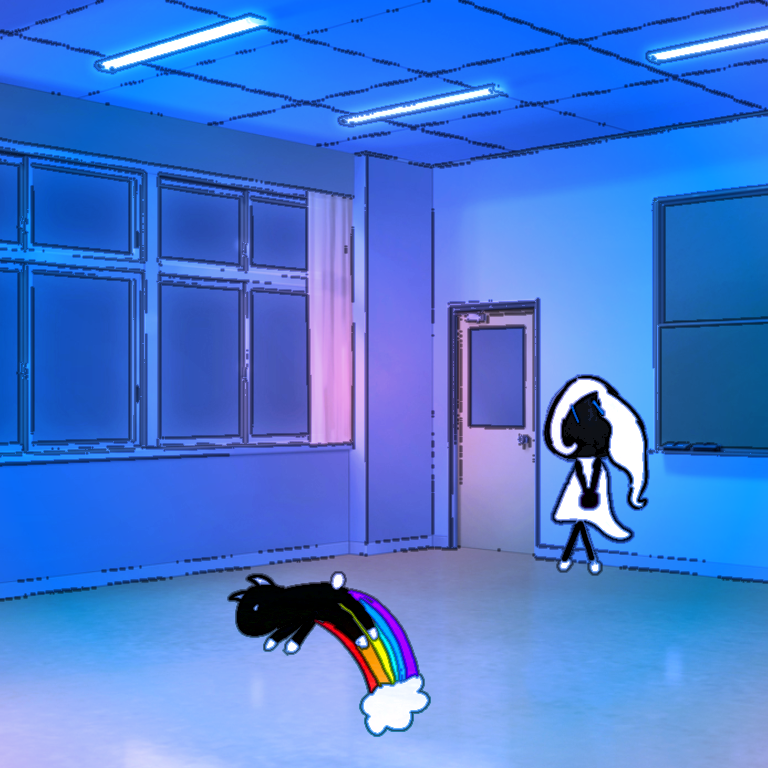 black and white - ibisPaint