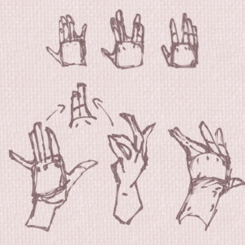 Hand models - ibisPaint