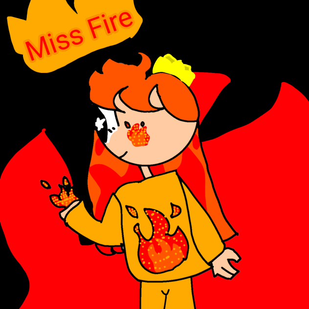 Miss Fire 🔥👑 - ibisPaint