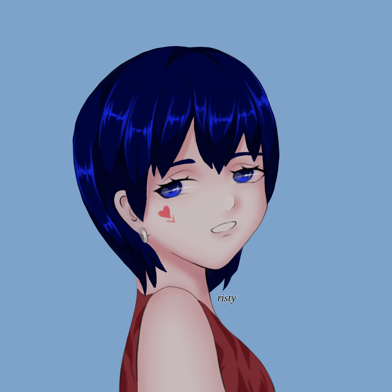 Blue - ibisPaint