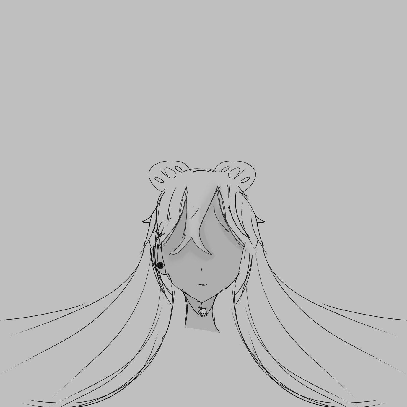 not colored sketch, lol - ibisPaint