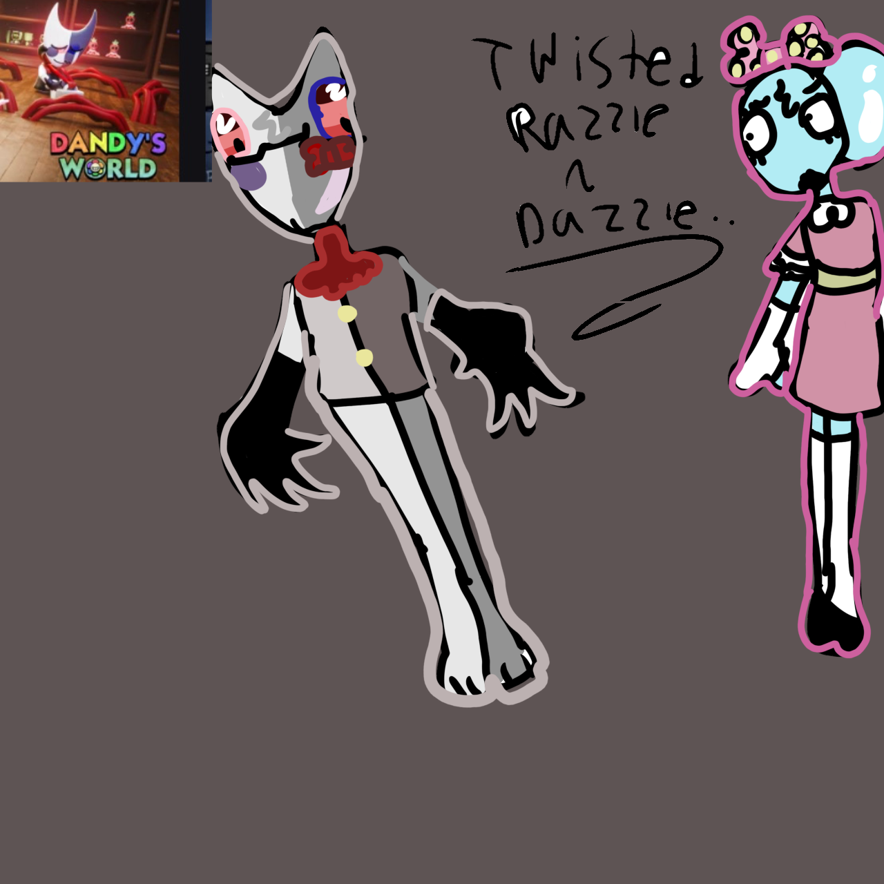 TWISTED RAZZLE N DAZZLE..🎭 - ibisPaint