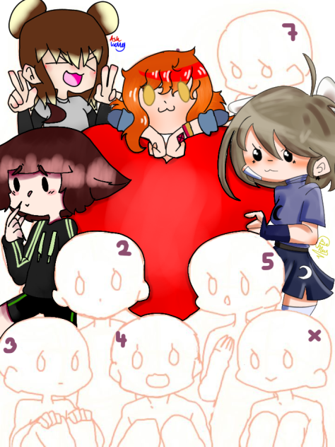 Heart collab - ibisPaint