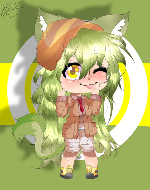 BEHOLD! New OC Amber - ibisPaint