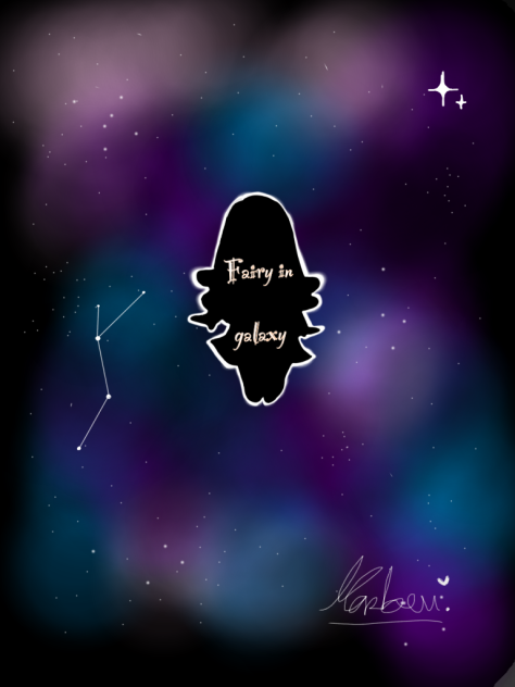 fairy in galaxy - ibisPaint