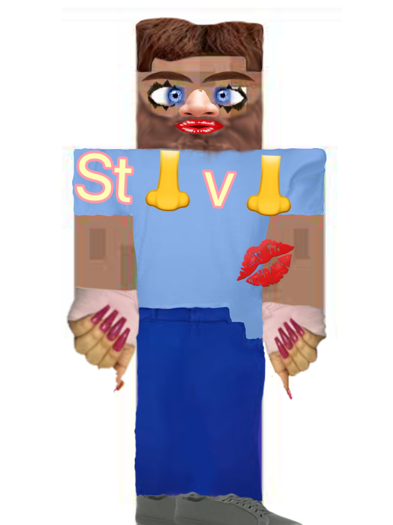 Boomer Steve from Minecraft - ibisPaint