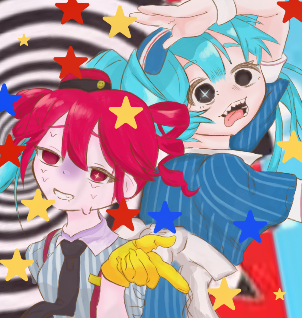 Miku and Teto - ibisPaint