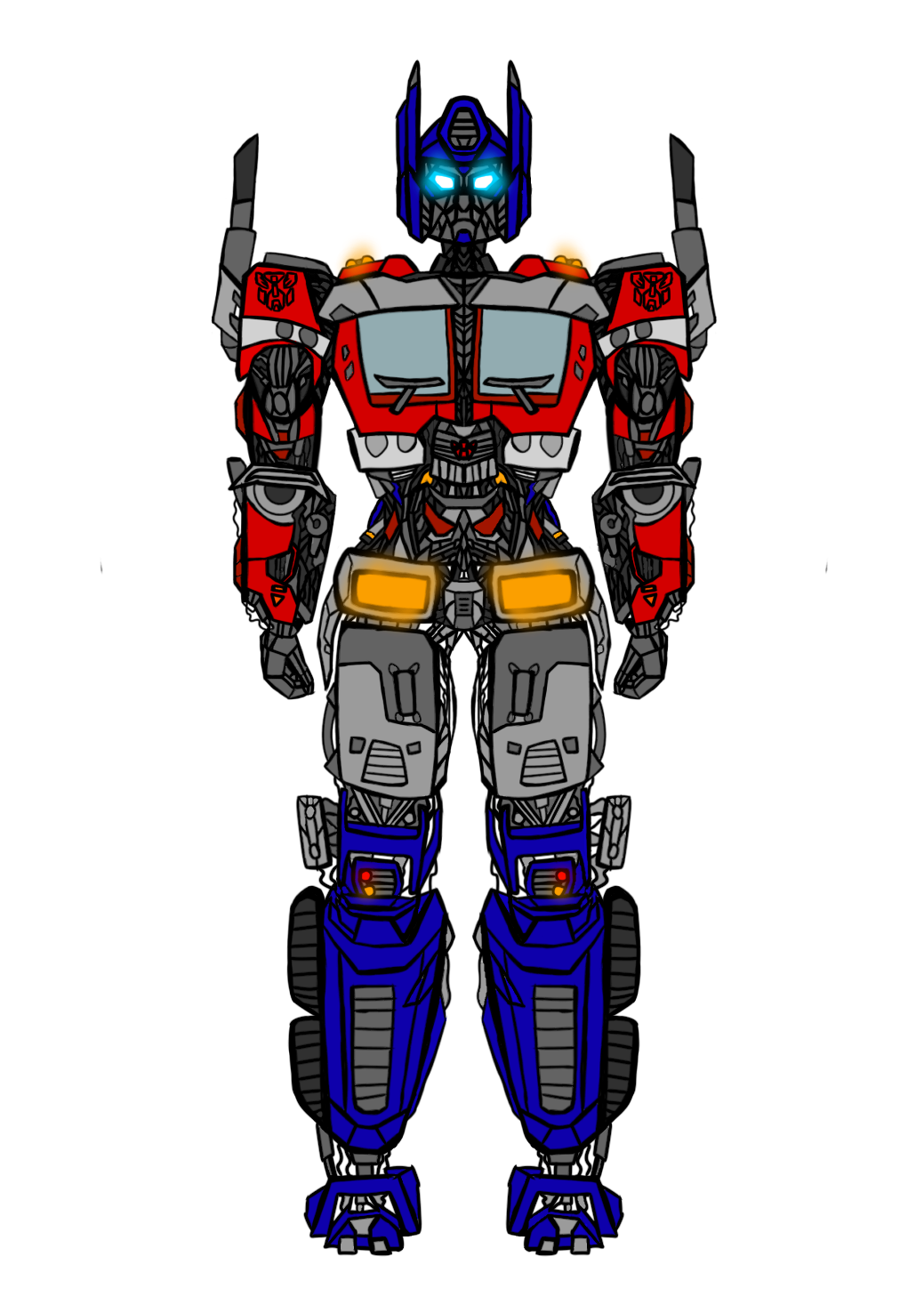 Rise of the beast Optimus prime - ibisPaint