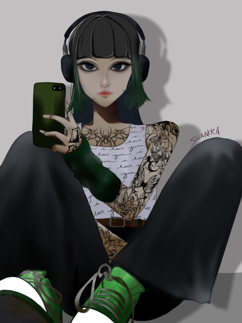 My oc fanart - ibisPaint