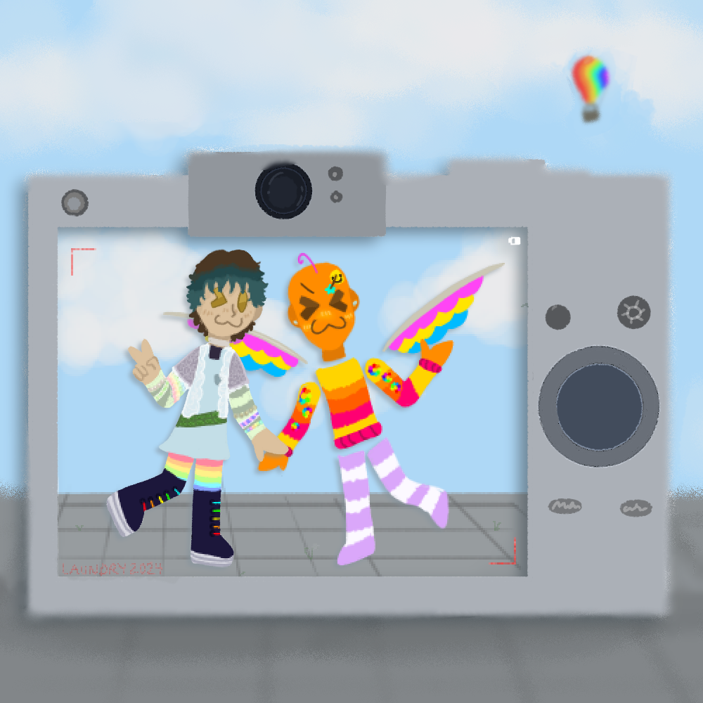 Smile for the camera! 📸 - ibisPaint