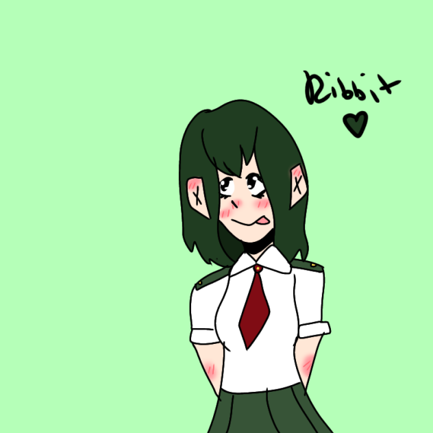tsuyu asui - ibisPaint