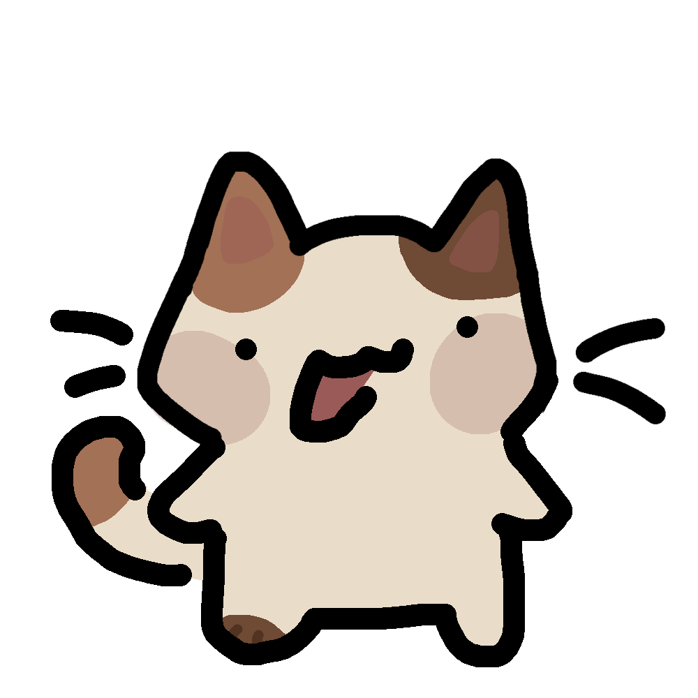 Just a simple cat doodle - ibisPaint