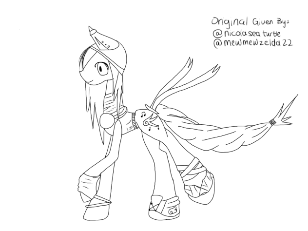 My Little Pony Collab Lineart (MLP 線画) - ibisPaint