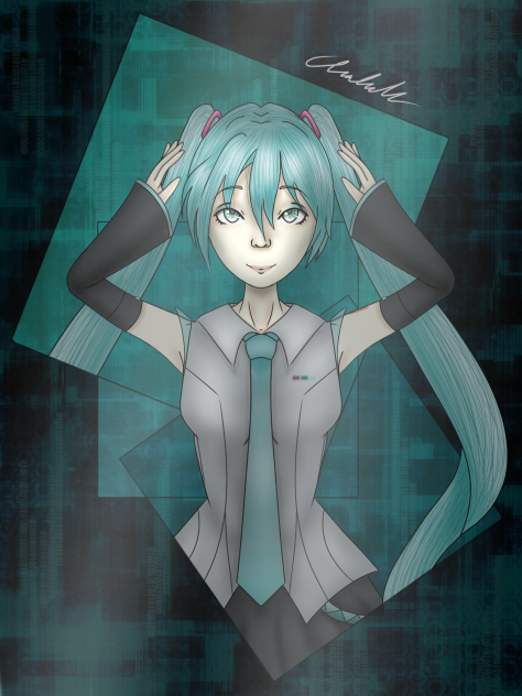 Hatsune Miku - ibisPaint