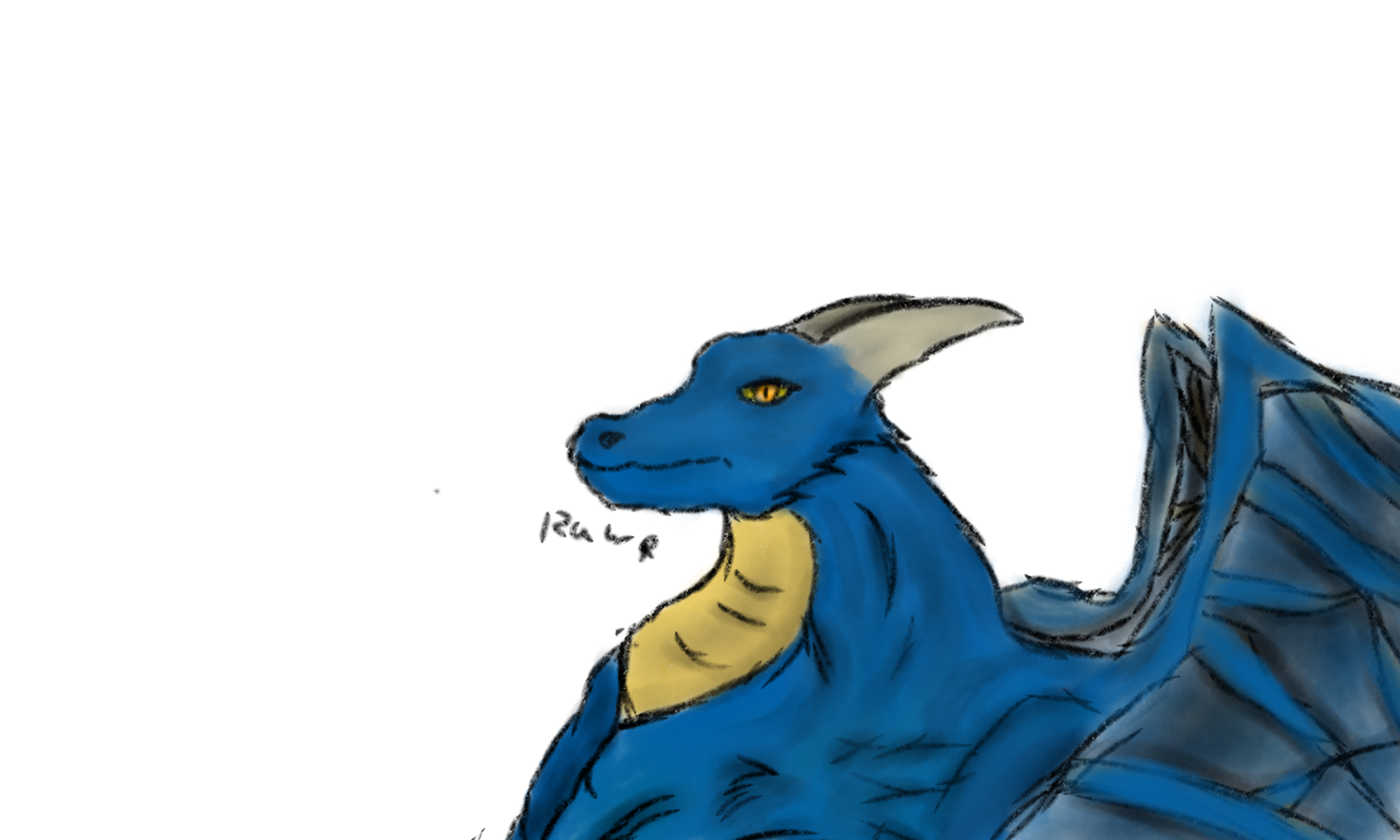 failing anatomy, dragon doodle edition - ibisPaint